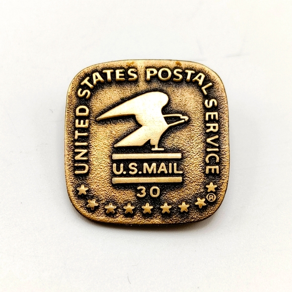 Vintage | Jewelry | Vintage United States Postal Service 3 Years Pin ...